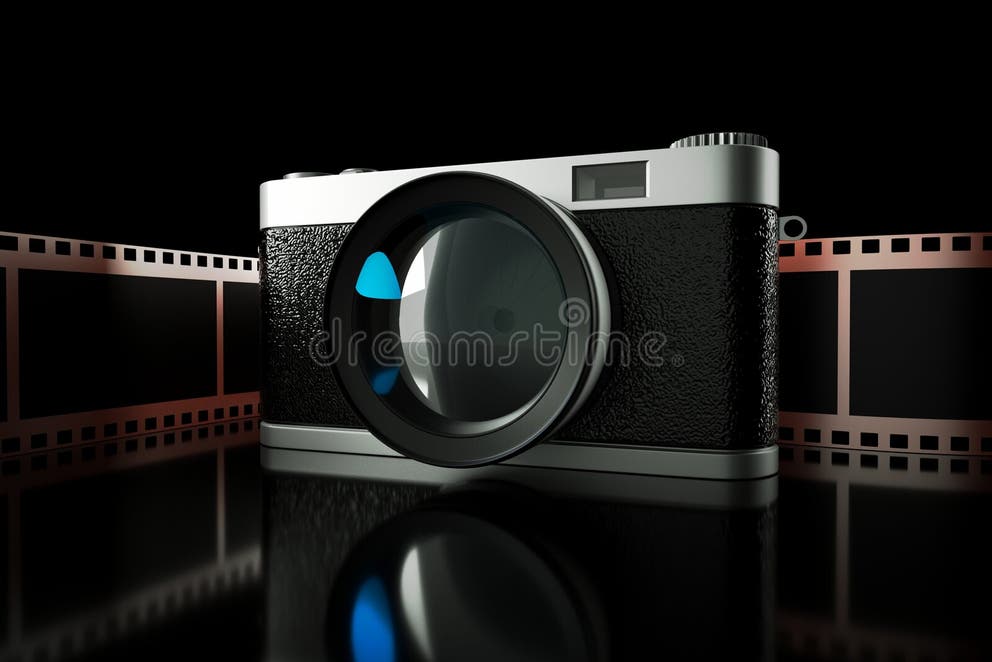 Camera stock illustration. Illustration of camera, instrument - 24586513