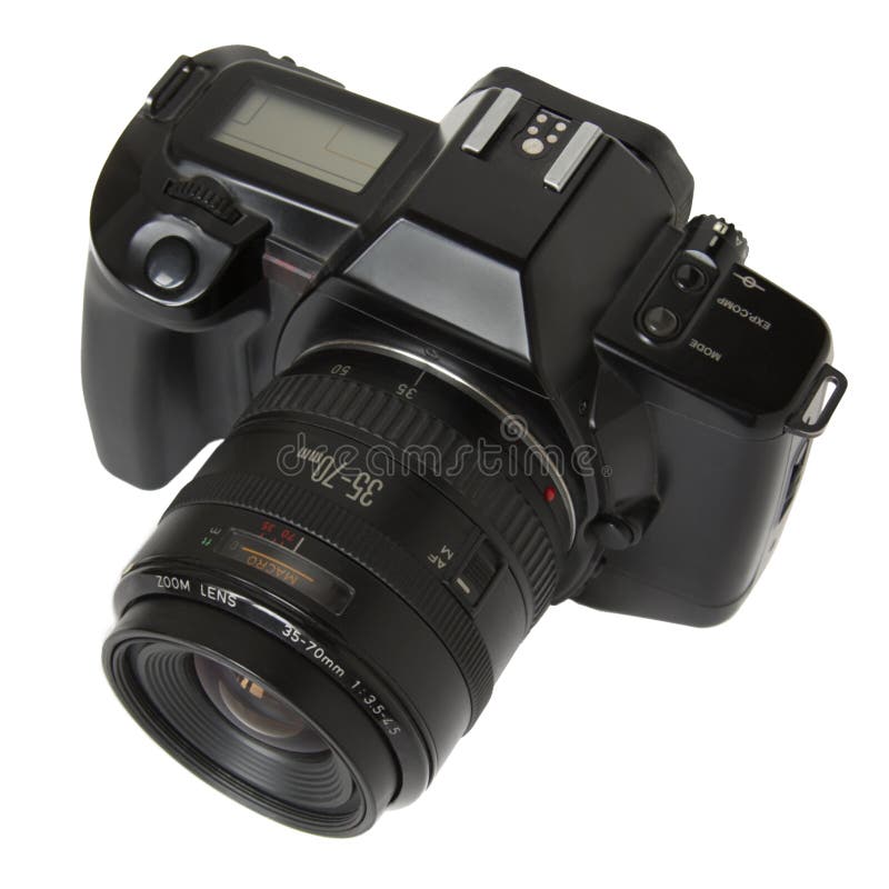 Big digital camera stock photo. Image of professional - 7781618