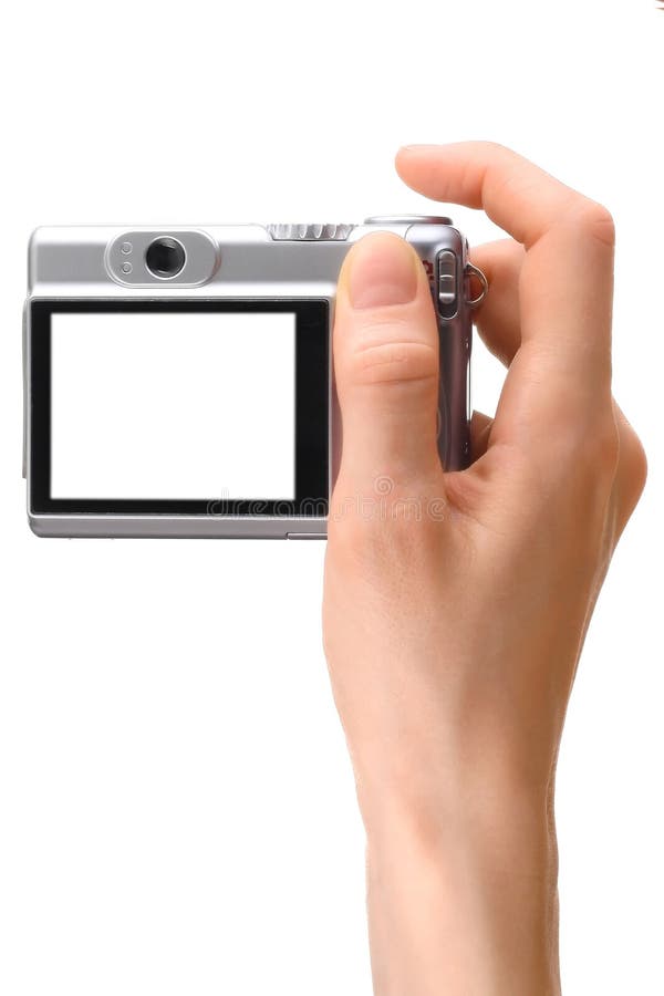 Hand holding camera stock image. Image of dslr, photograph - 16146563