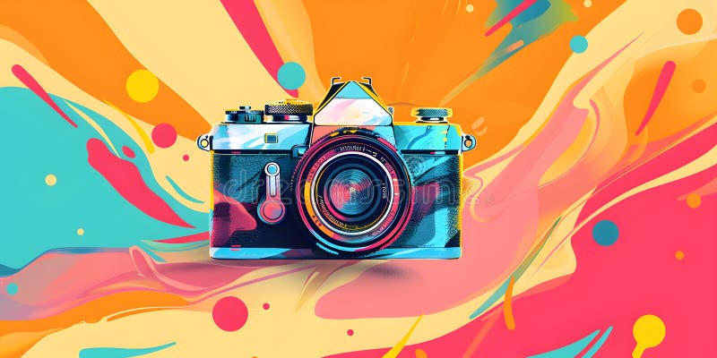Camera abstract background stock photo. Image of lens - 324939884