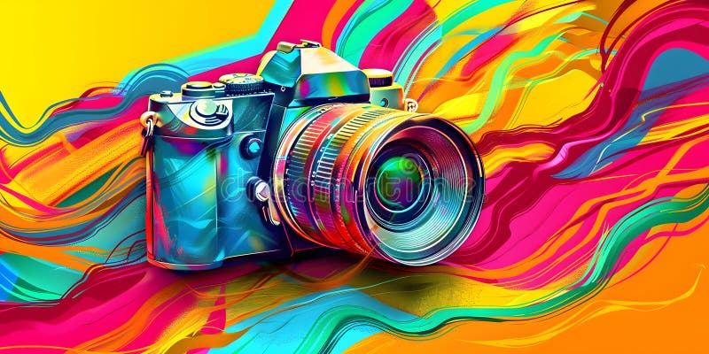 Camera abstract background stock image. Image of bright - 324942073