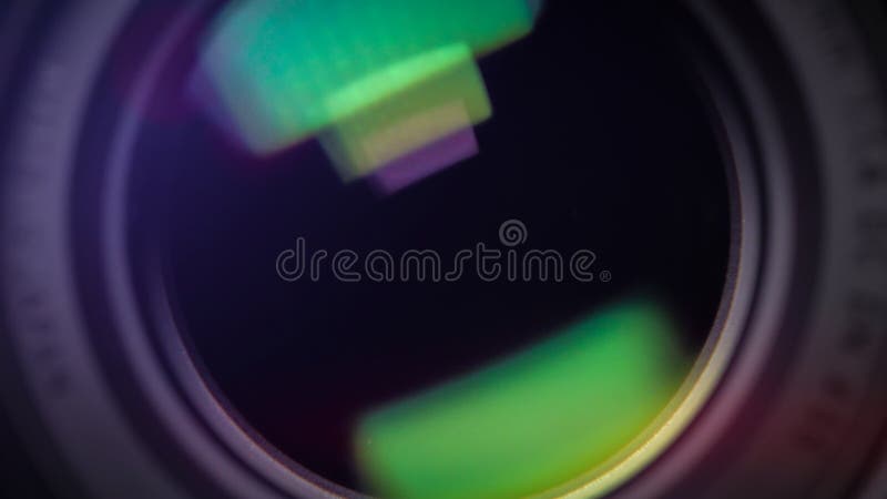 Camera Aperture Opening and Closing Inside a Lens Stock Video - Video ...