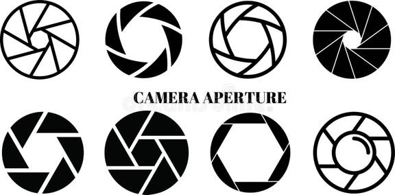 Camera Aperture stock illustration. Illustration of diagram - 269416192