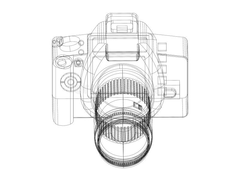 Camera Lens Blueprint Stock Illustrations – 228 Camera Lens Blueprint ...