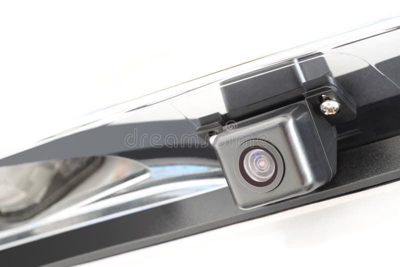 Camera attached rear car stock image. Image of automobile - 54548629