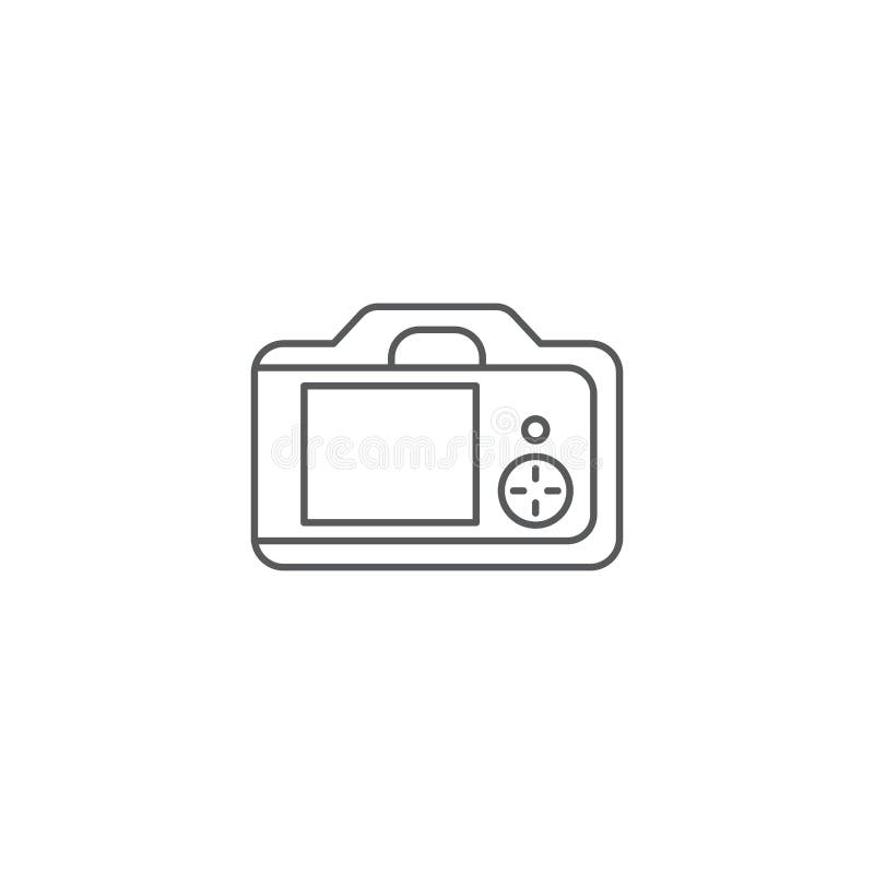 Camera Back Icon in Trendy Design Style. Camera Back Icon Isolated on ...