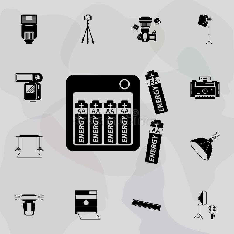 Batteries Camera Stock Illustrations – 176 Batteries Camera Stock ...