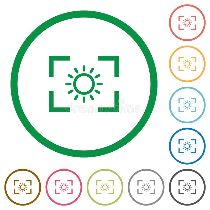 Brightness Setting Stock Illustrations – 793 Brightness Setting Stock ...