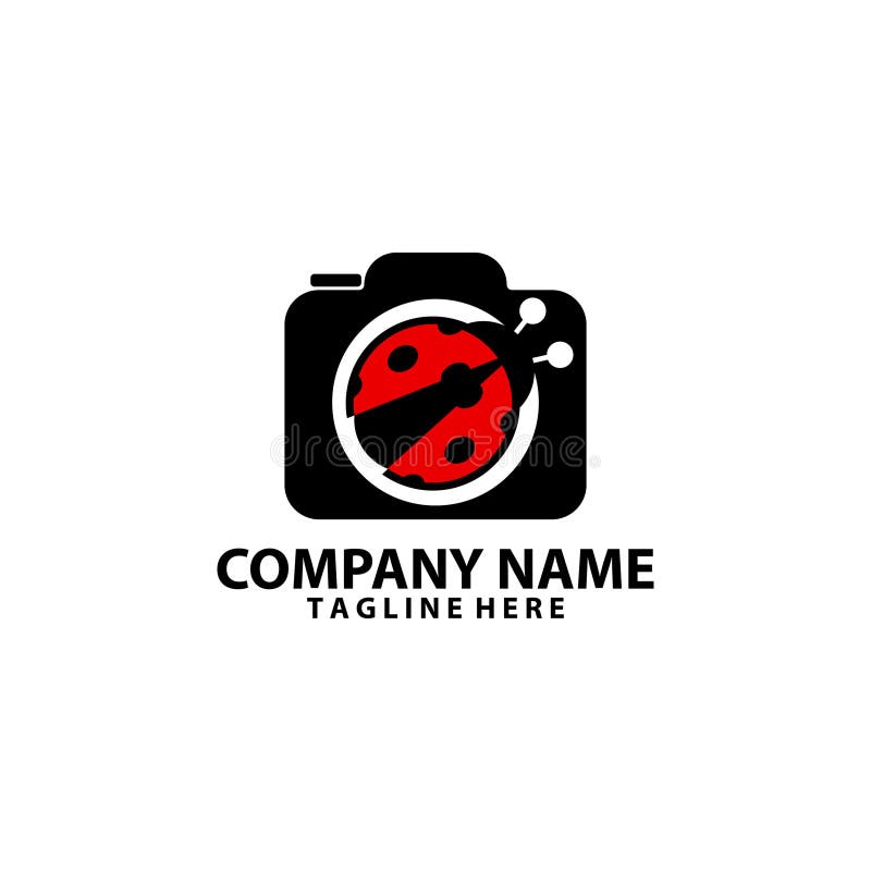 Camera Bug Logo Design Vector Stock Vector - Illustration of vision ...