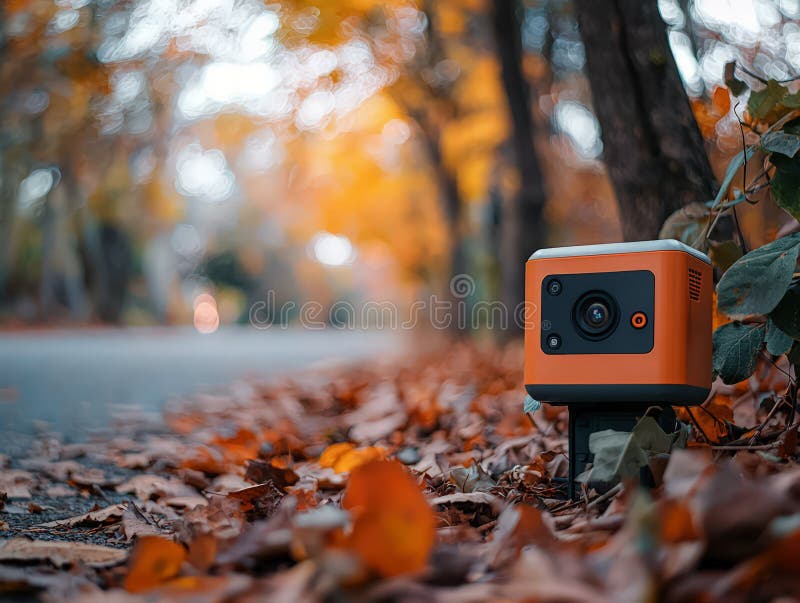 Camera CCTV GPS Trackers and Automatic Feeders Stock Illustration ...