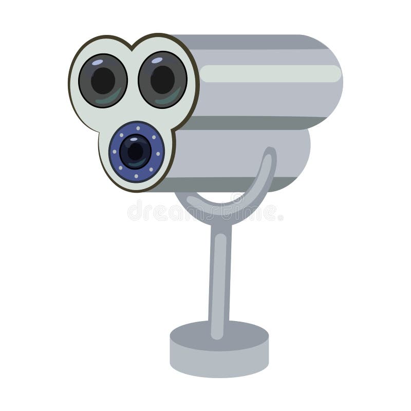 Cartoon Cctv Camera Stock Illustrations – 1,070 Cartoon Cctv Camera ...