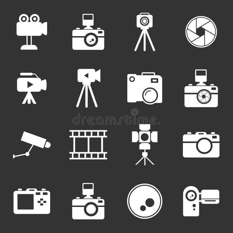 Camera, Action Camera,lens, Photography Icon Vector Design Symbol Stock ...