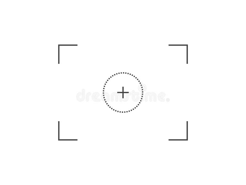 Square Camera Focus Hud Stock Illustrations – 26 Square Camera Focus ...