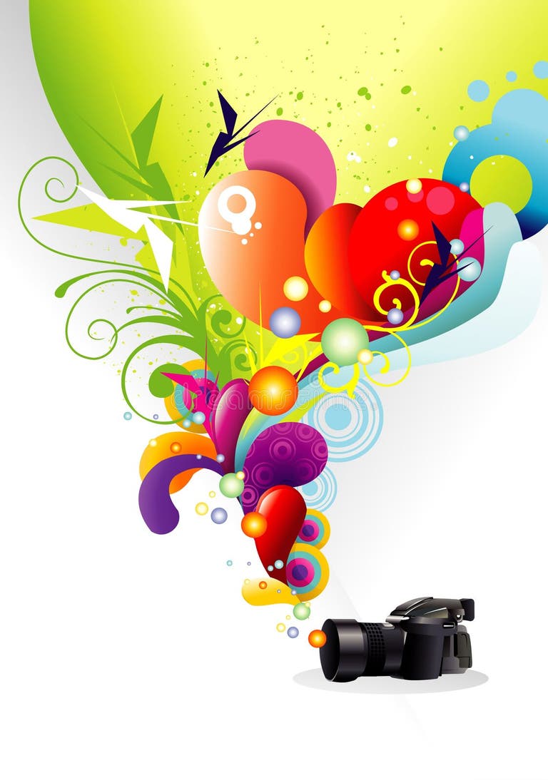 Camera Color Background Stock Illustrations – 72,902 Camera Color ...