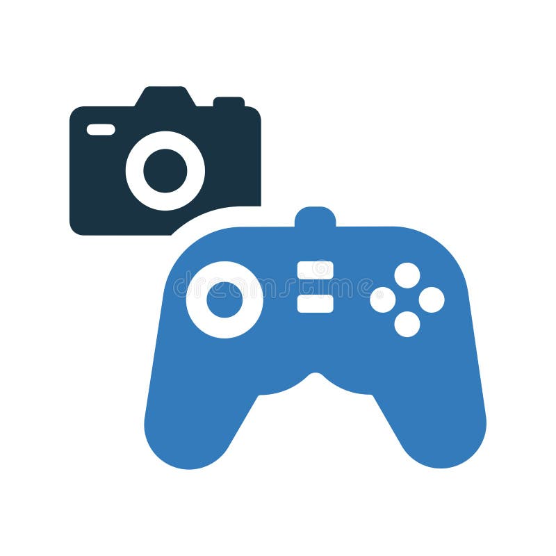 Camera, Creative, Game Icon. Editable Vector Logo Stock Illustration ...
