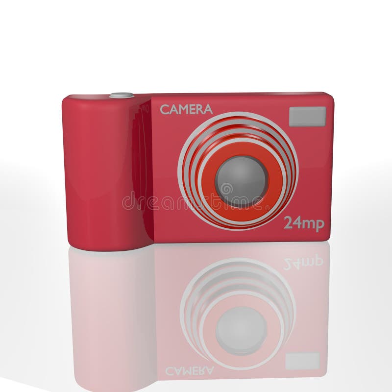 Camera3D stock illustration. Illustration of camera3d - 52400276