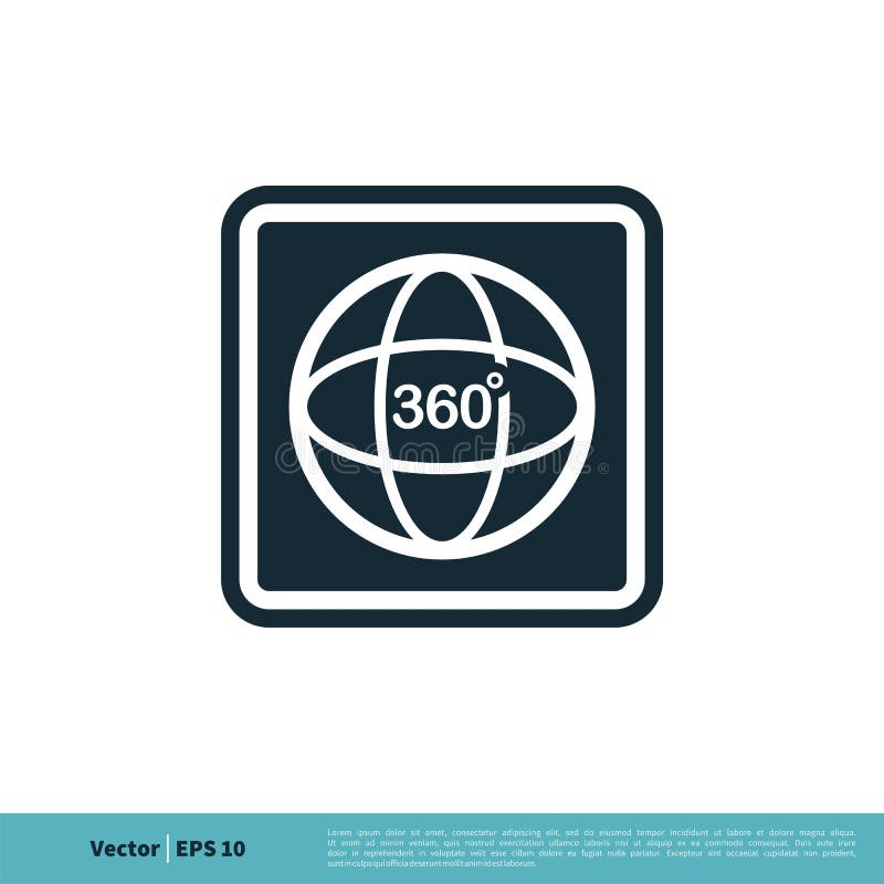 Camera 360 Degree Icon Vector Logo Template Illustration Design. Vector ...