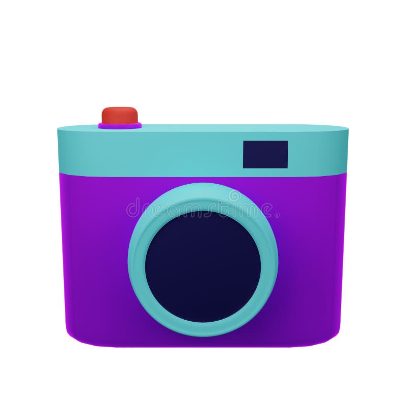 Camera design illustration stock illustration. Illustration of lens ...