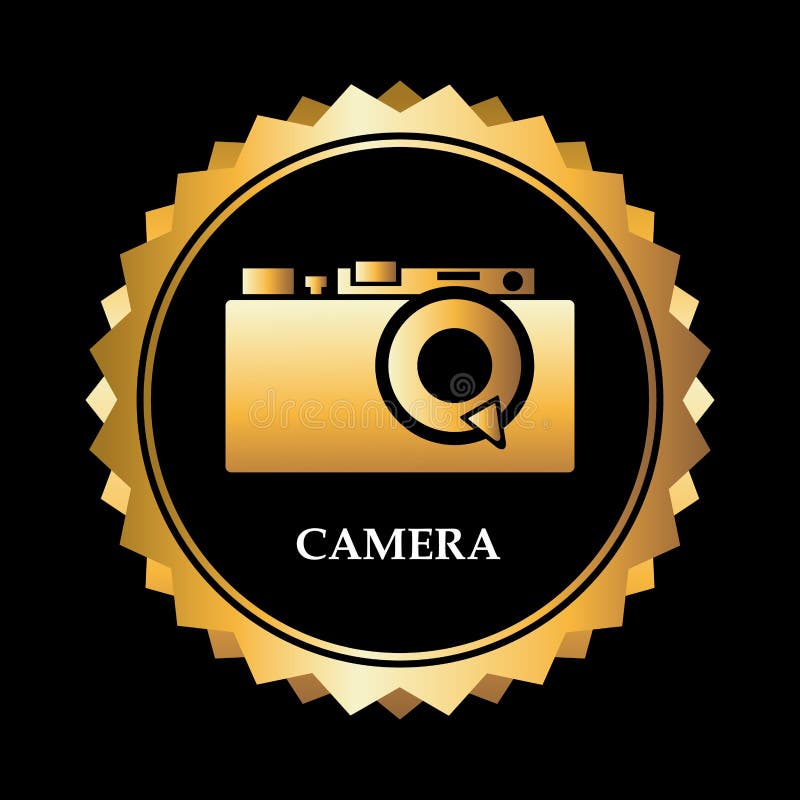 Camera design stock vector. Illustration of cinema, bright - 47340307