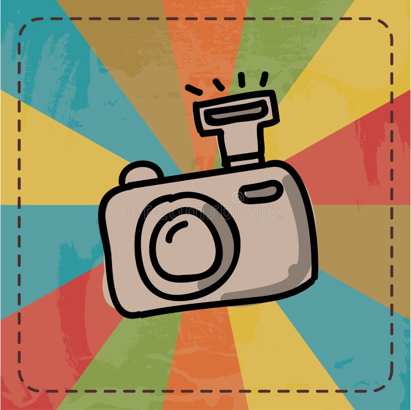 Camera design stock vector. Illustration of instrument - 33783573