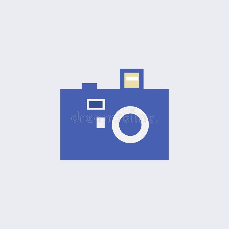 Camera Device Vector Logo Design.Â Camera Silhouette Icon Design Stock ...