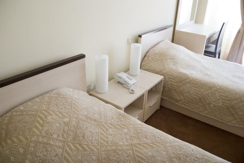 Camera di albergo fotografia stock. Immagine di locanda - 2430692