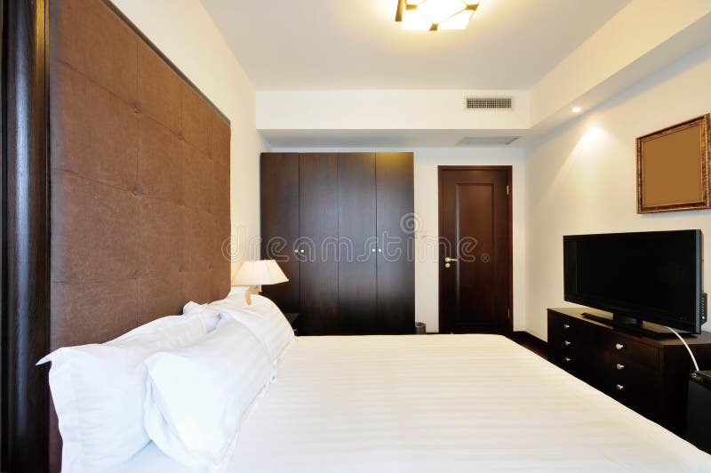 Camera di albergo fotografia stock. Immagine di eleganza - 8057794