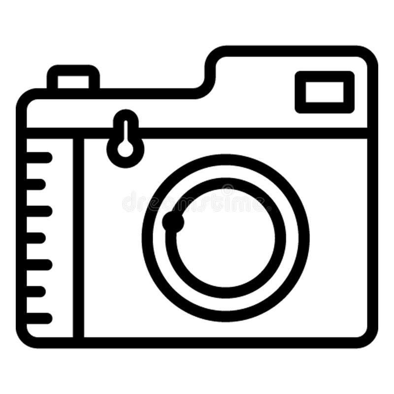 Camera, Digital Camera Vector Icon Which Can Easily Edit Stock Vector ...