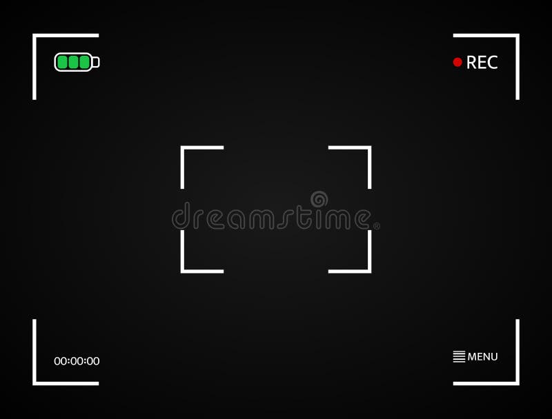 Camera Display. Digital Camera Frame. Viewfinder Screen. Photo Frame ...