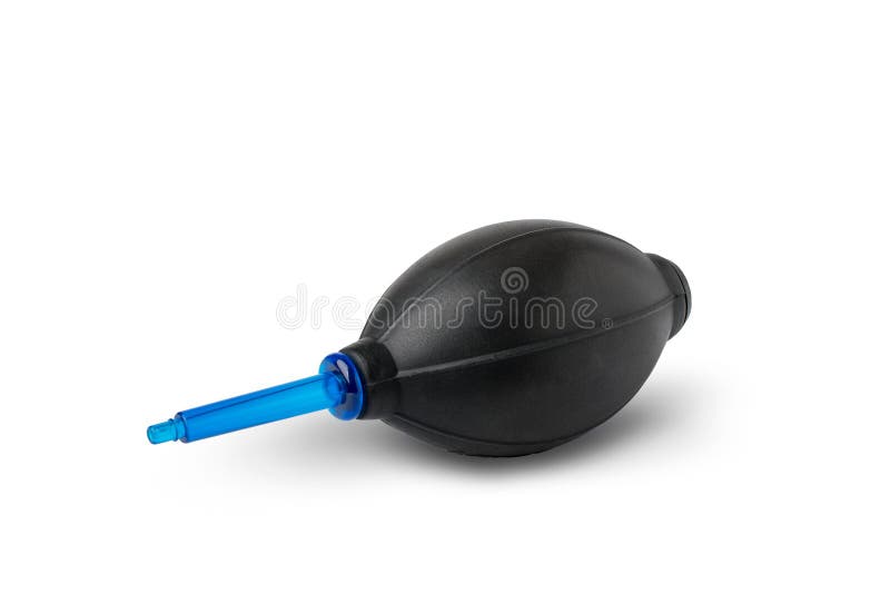 Camera Dust Blower Isolated on White Stock Image - Image of blower ...