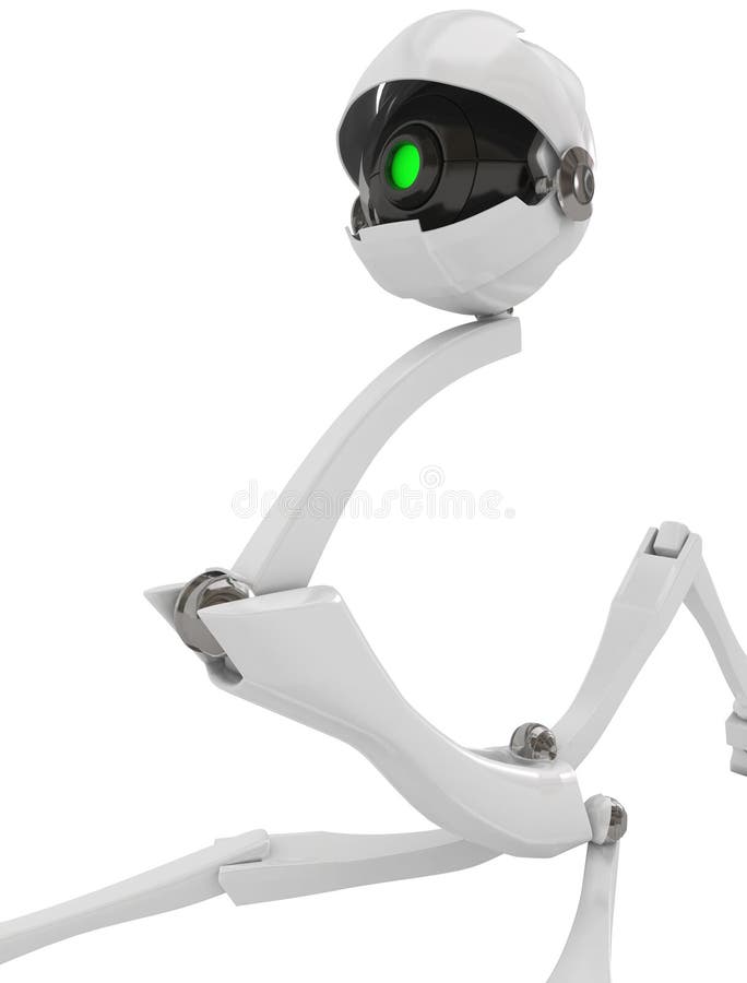 Camera Eye Robot stock illustration. Illustration of computer - 7178151