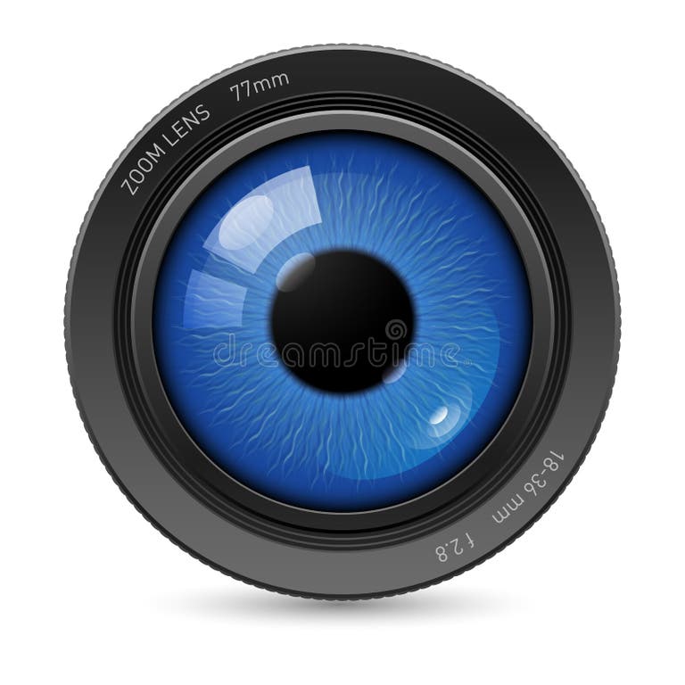 Camera Eyes Lens Stock Illustrations – 2,622 Camera Eyes Lens Stock ...