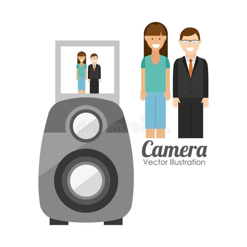 Camera film design stock vector. Illustration of object - 64056889