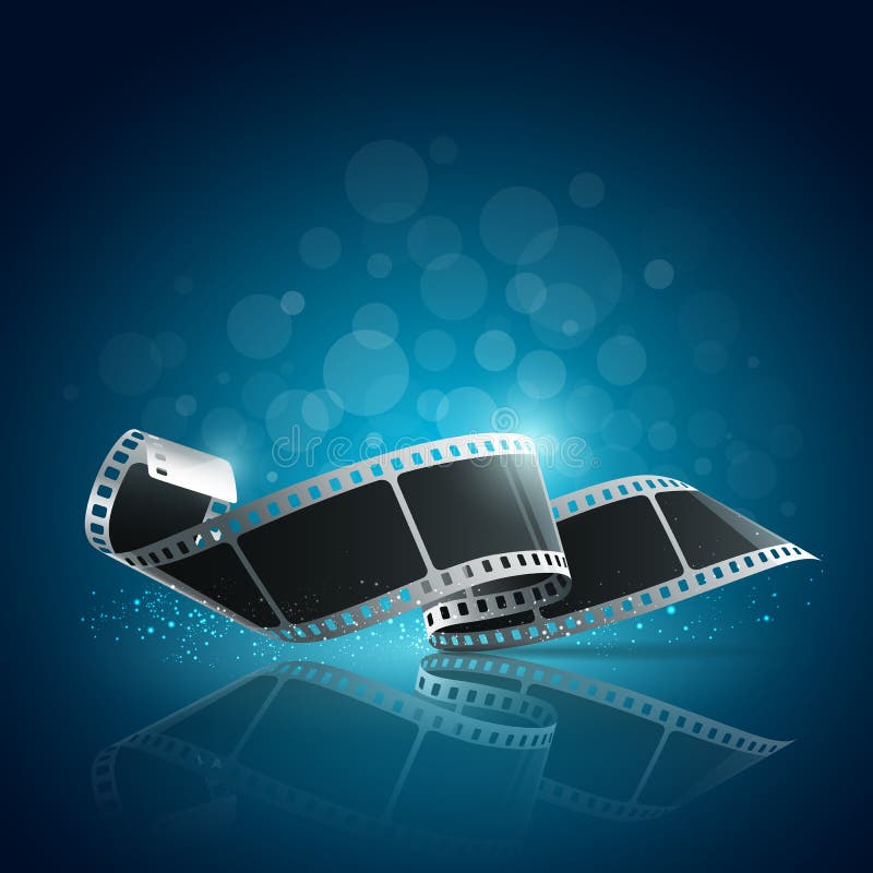 Camera roll film stock vector. Illustration of video - 107164213