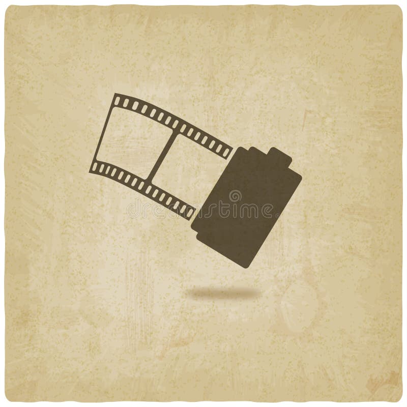 Camera Film Roll Old Background Stock Vector - Illustration of graphic ...
