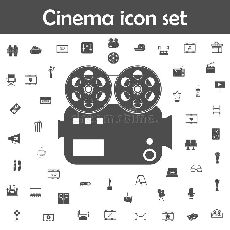 Camera for Filming Icon. Cinema Icons Universal Set for Web and Mobile ...