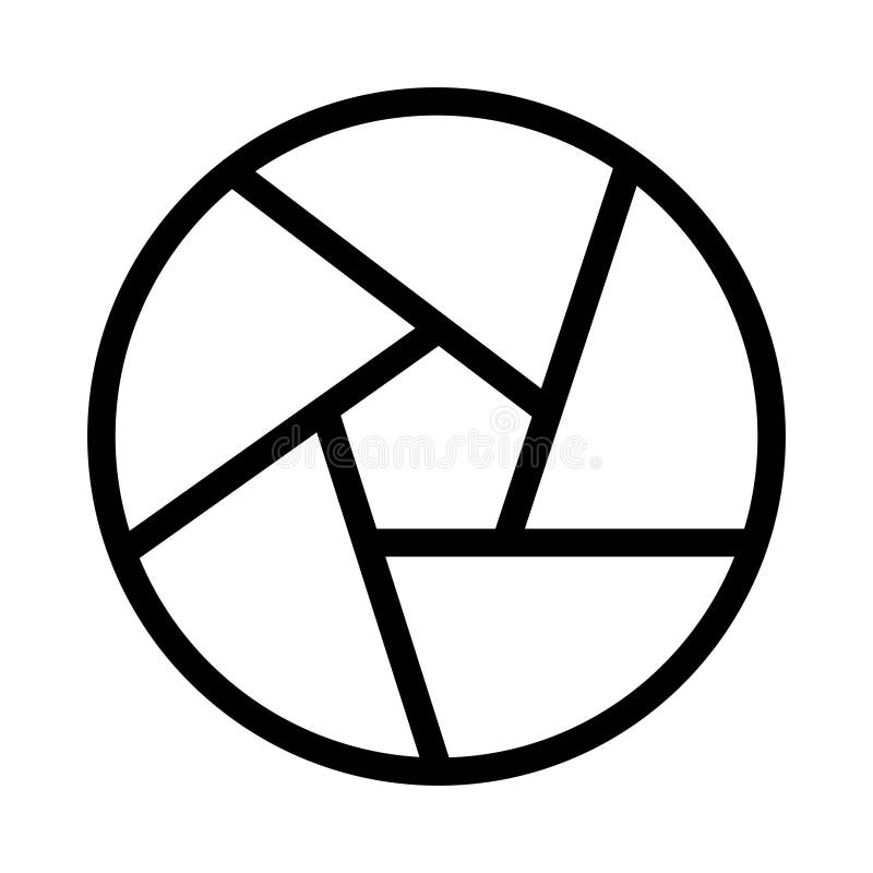 Camera Flags Thin Line Vector Icon Stock Vector - Illustration of home ...