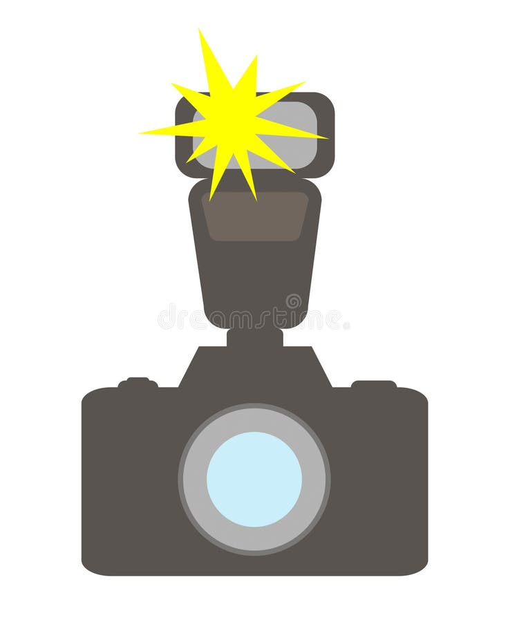 Clipart Camera With Flash