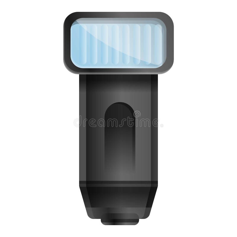 Camera Flash Icon, Cartoon Style Stock Vector - Illustration of ...