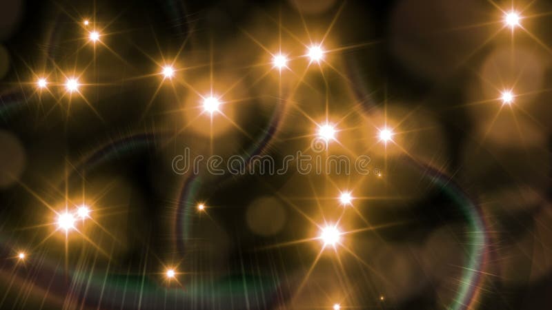 Camera Flash Light on Black Background. Loop Animation. Beautiful Lens ...