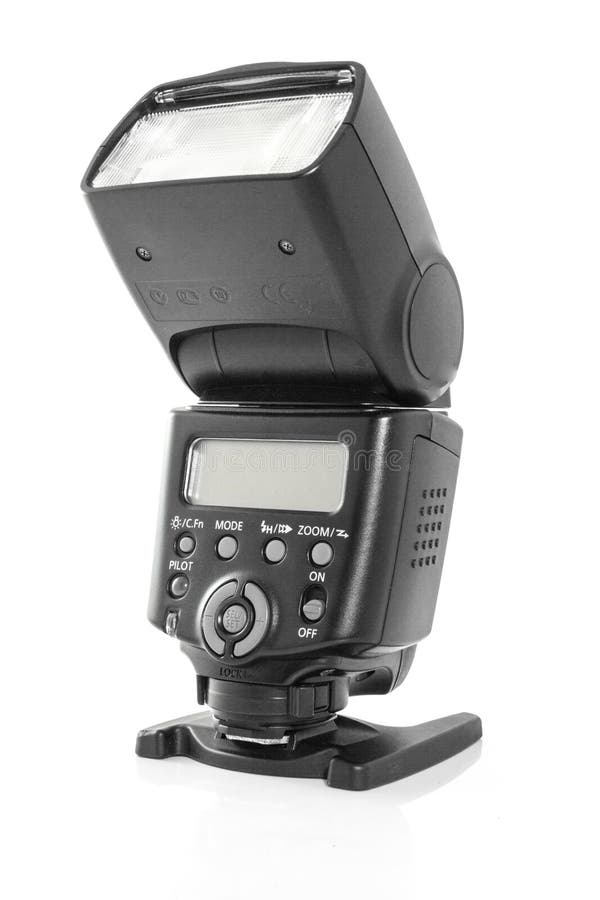 Camera Flash Speed stock photo. Image of external, black - 49904744