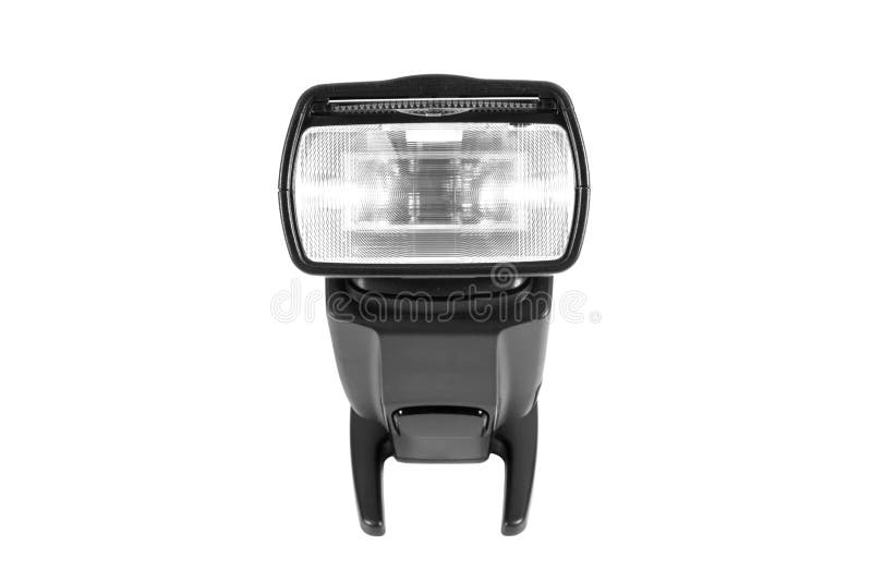 Portable Halogen Construction Lamp Isolated Stock Photo - Image of ...