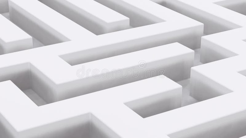 Camera flies over maze stock footage. Video of motion - 244738612