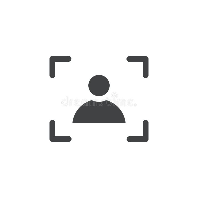 Camera Focus Icon Simple Vector Symbol Stock Vector - Illustration of ...