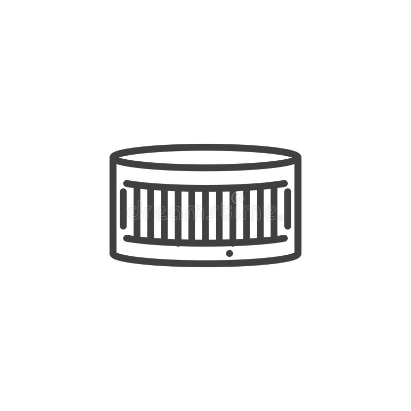 Camera Focus Ring Line Icon Stock Illustration - Illustration of ...