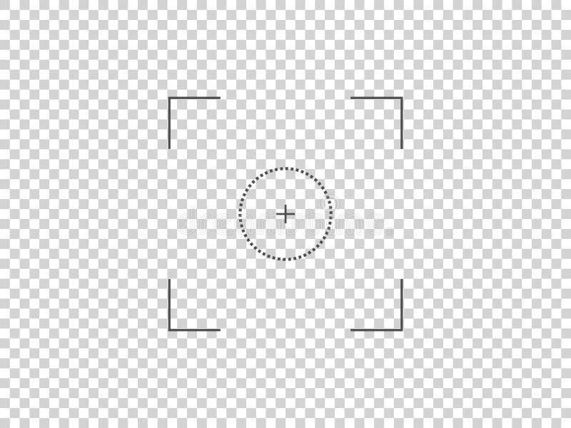 Square Camera Focus Hud Stock Illustrations – 24 Square Camera Focus ...