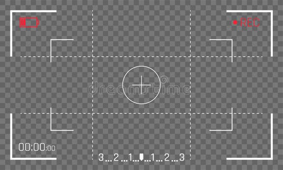 Camera View Finder Transparent Background Stock Illustrations – 372 ...