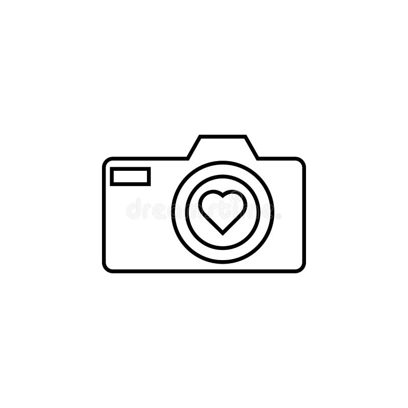 Camera Heart Stock Illustrations – 8,367 Camera Heart Stock ...
