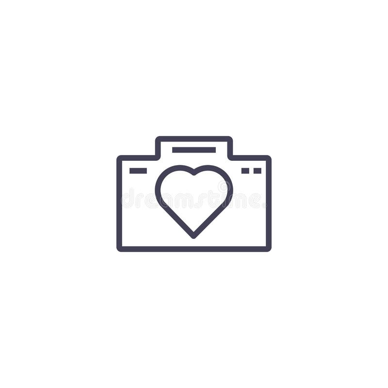 Camera Heart Stock Illustrations – 8,367 Camera Heart Stock ...