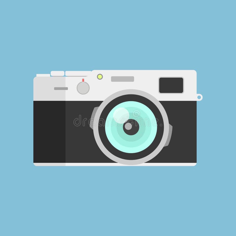 Camera Flat Design, Icons Vector Set, Creative Design Pictures Stock ...